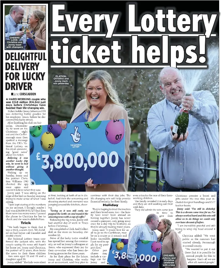 Every Lottery ticket helps! - PressReader