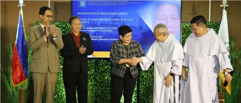 UST names professori­al chair in Medicine - PressReader