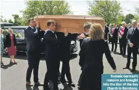 Touching homily and eulogy remember Tommie Gorman as a great journalist, friend and family man ...