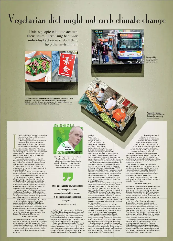 Vegetarian diet might not curb climate change - PressReader