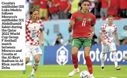 Solid Morocco hold Modric’s Croatia at World Cup - PressReader
