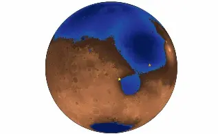 Mars once had an ocean with sandy beaches, researcher­s say - PressReader