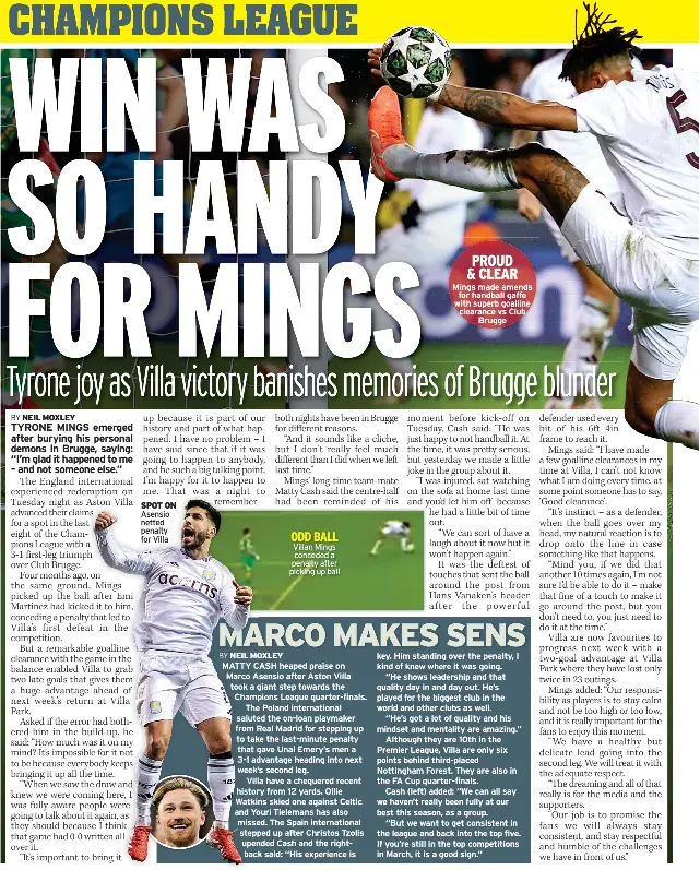 WIN WAS SO HANDY FOR MINGS - PressReader