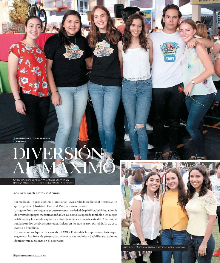 MARIANA AMOR, ALEXANDRA SCHLUFTER Y MARIOLA AMOR EN LA KERMÉS DEL CULTURAL. - PressReader