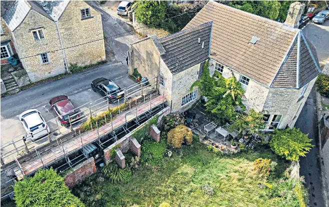‘Bulging car park wall has knocked £600k off my farmhouse’s value ...