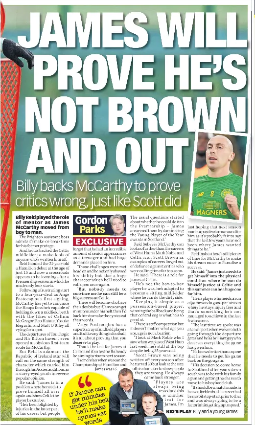 JAMES WILL PROVE HE’S NOT BROWN AND OUT - PressReader