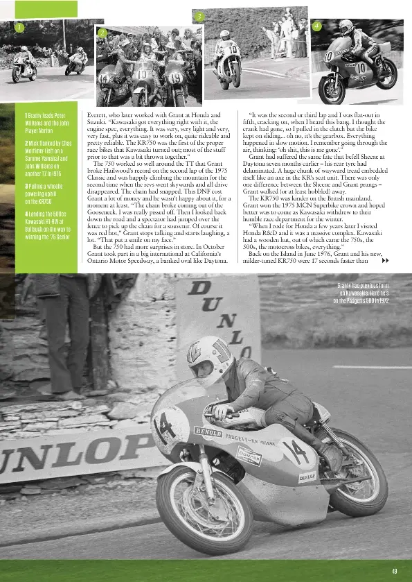 The 1977 KR750 that dominated the TT - PressReader