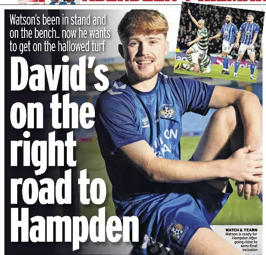 David’s on the right road to Hampden - PressReader