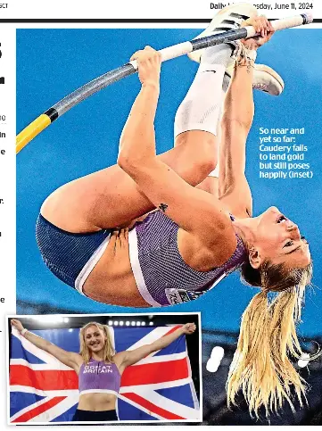 Caudery falls short as Dobson secures silver - PressReader