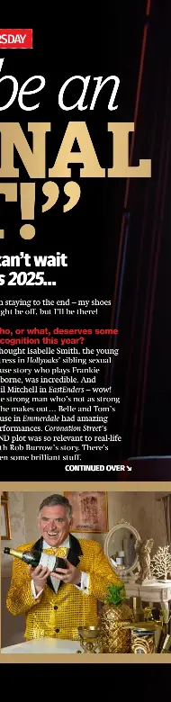 “It’s going to be an EMOTIONAL NIGHT!” - PressReader