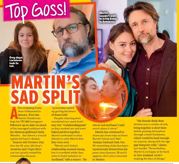 MARTIN’S SAD SPLIT - PressReader