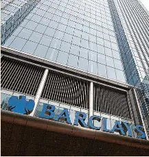 Barclays se reorganiza para impulsar la banca de inversión - PressReader