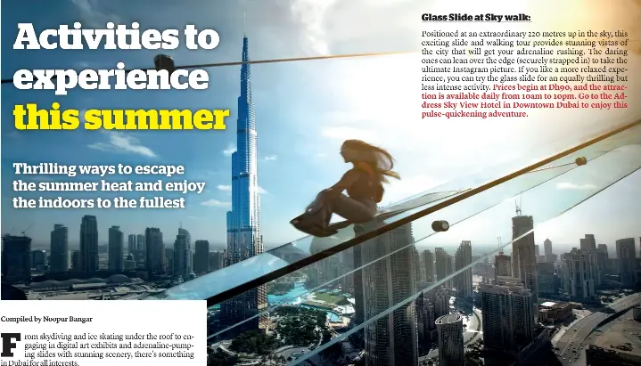 Activities to experience this summer - PressReader