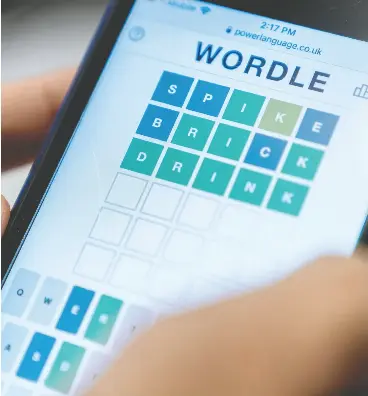 5-letter word for fun? Wordle becomes a board game - PressReader