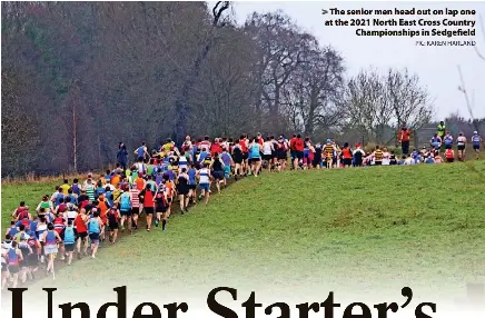 Northern Cross Country returns to East Park Under Starter’s orders for major championsh­ips ...