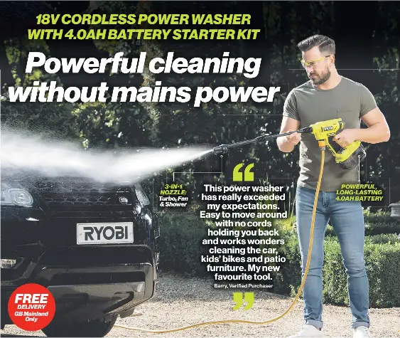 Powerful cleaning without mains power - PressReader