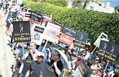 TV, movie stars join picket lines - PressReader