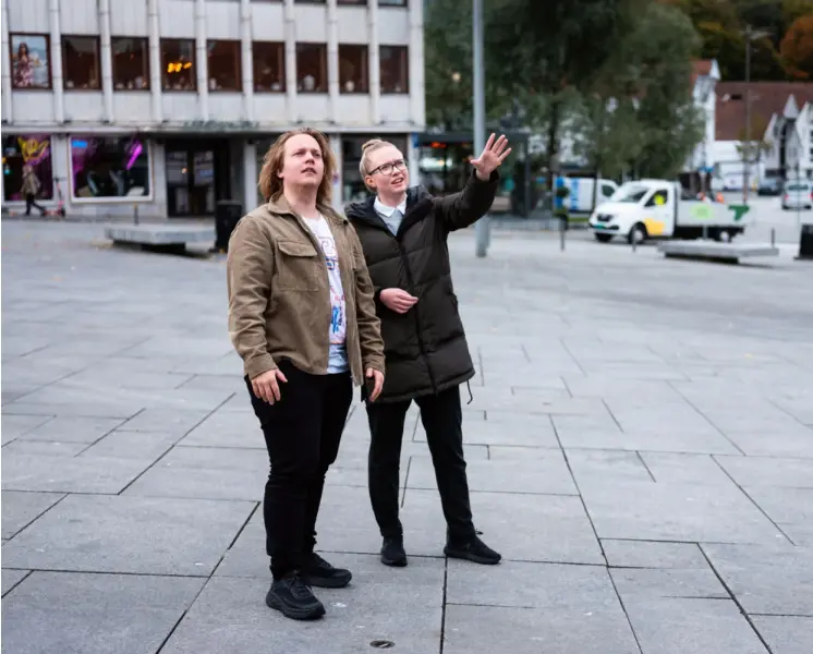 Her blir det filming av Per Inges elleville stunt hele høstferien ...