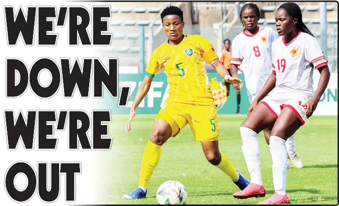 WE’RE DOWN, WE’RE OUT - PressReader