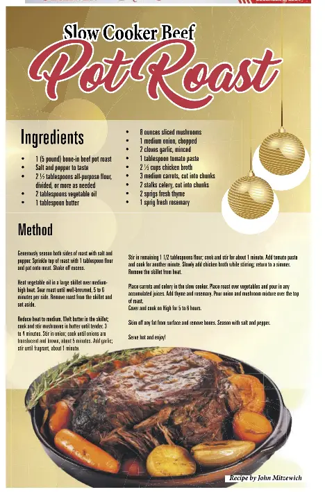 Slow Cooker Beef Pot Roast - PressReader