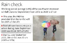 India to get abovenorma­l monsoon rainfall: IMD - PressReader