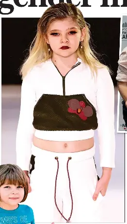 Noella, aged 10, the world’s youngest transgende­r model - PressReader