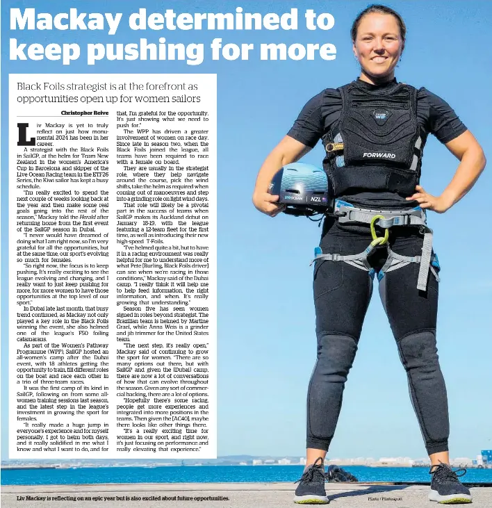 Mackay determined to keep pushing for more - PressReader