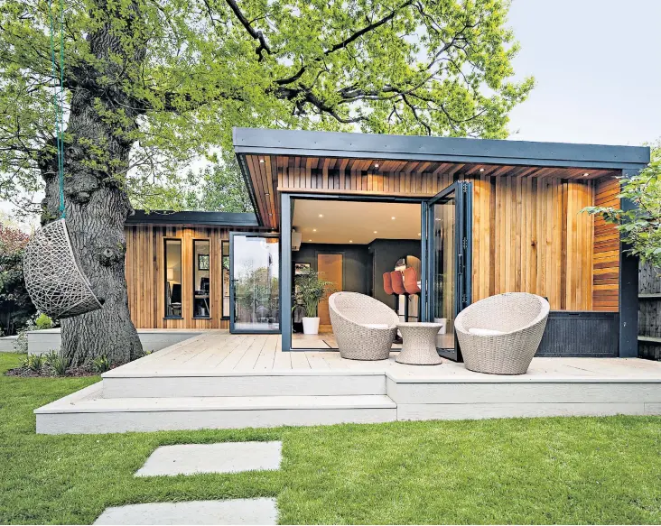 How to get a groovy garden room, whether you have £100K or less than £ ...