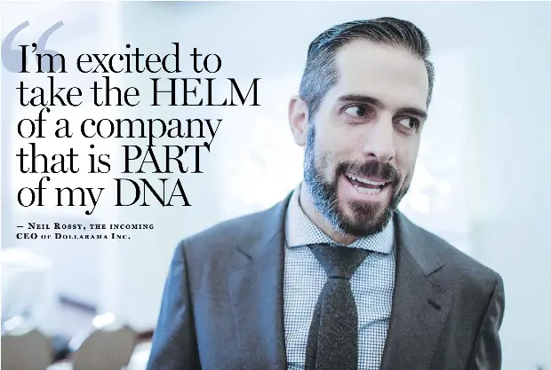 DOLLARAMA CEO HANDS REINS TO SON - PressReader