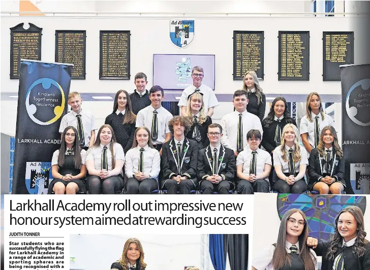 Larkhall Academy roll out impressive new honoursyst­emaimedatr ...