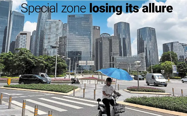 Special zone losing its allure - PressReader