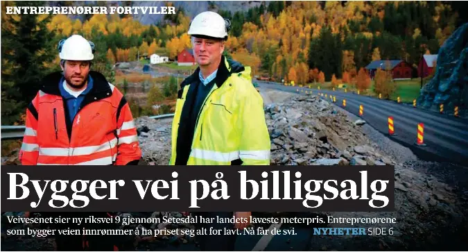 Bygger vei på billigsalg - PressReader