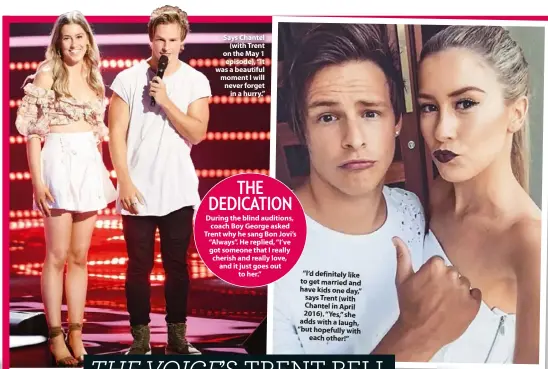 Trent Bell from The Voice - PressReader