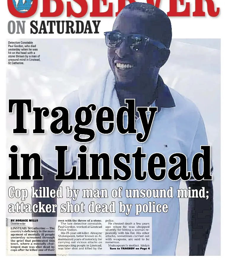 Tragedy in Linstead - PressReader