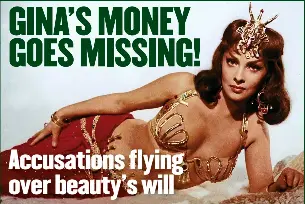 GINA’S MONEY GOES MISSING! - PressReader