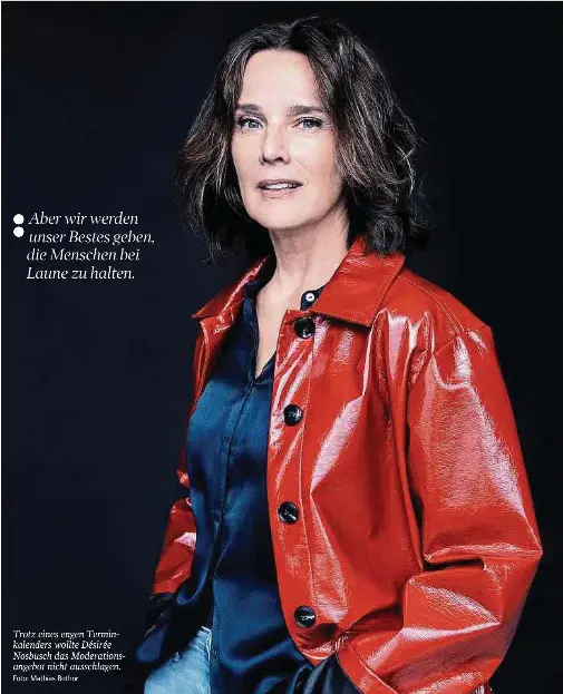 „Im Notfall eben ,Singing in the Rain’“ - PressReader