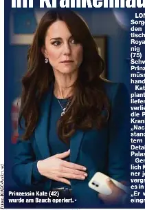 Kate und Charles im Krankenhau­s - PressReader