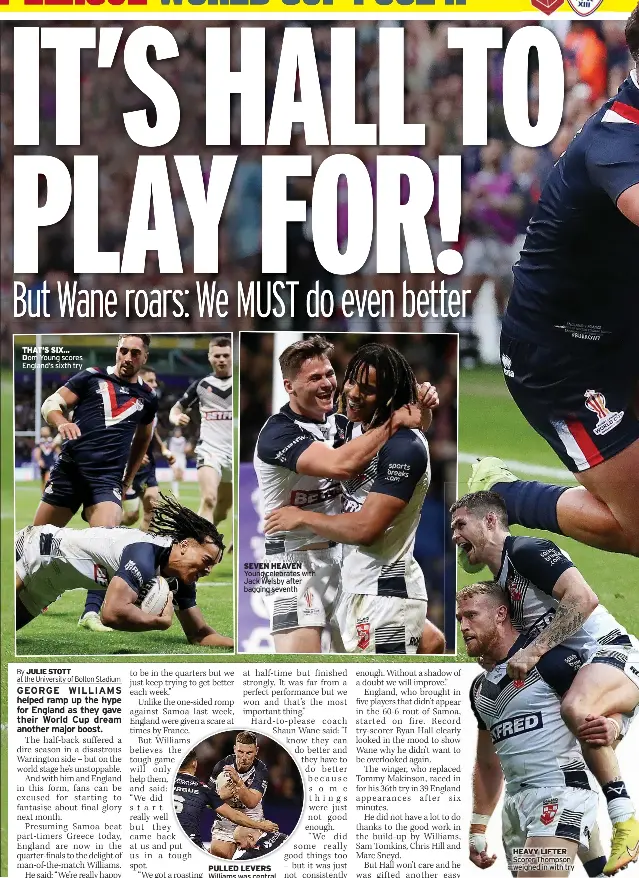 IT’S HALL TO PLAY FOR! - PressReader