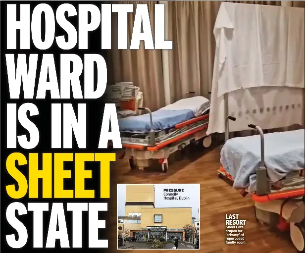HOSPITAL WARD IS IN A SHEET STATE - PressReader