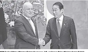 Japan and New Zealand agree on intel sharing pact amid growing regional security concerns ...