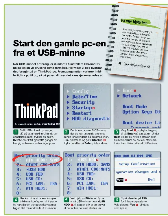 Start den gamle pc-en fra et USB-minne - PressReader