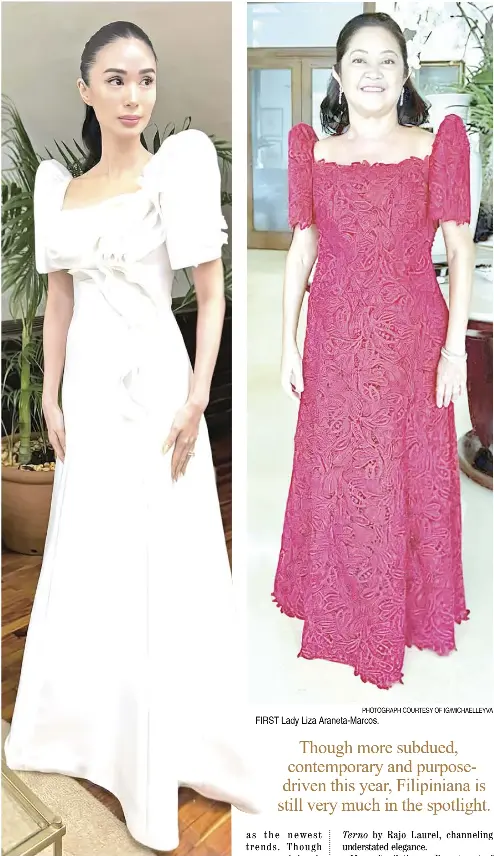 THE NEW RED CARPET: Standout SoNA 2025 outfits - PressReader