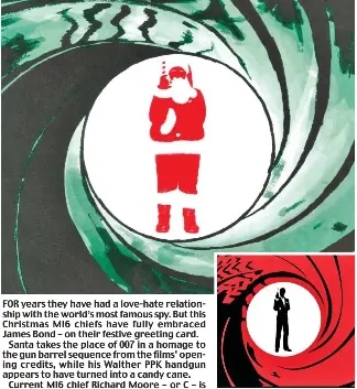 The name’s Claus, Santa Claus... MI6’s Xmas card - PressReader