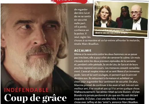 Coup de grâce Celui par qui le malheur arrive - PressReader