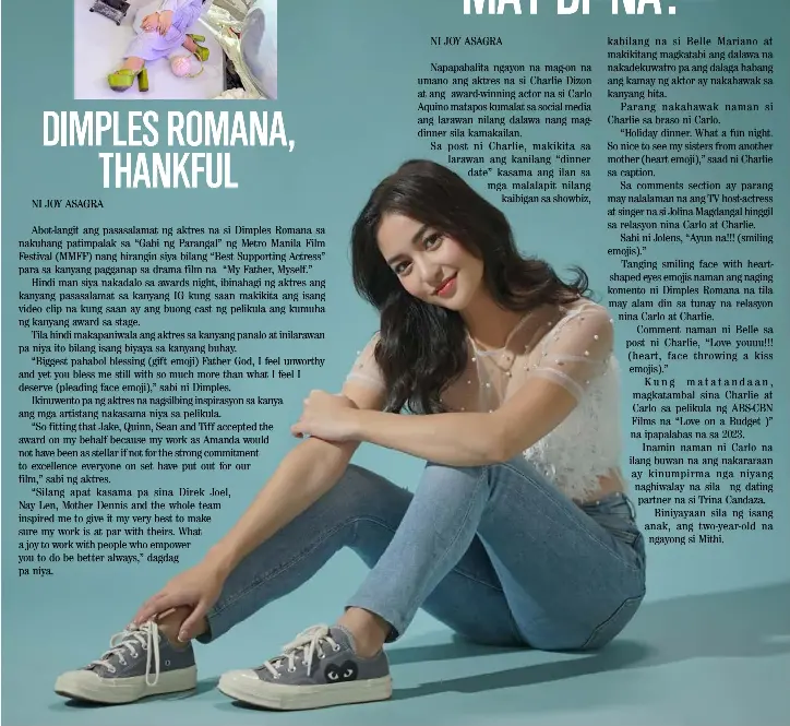 CHARLIE DIZON, MAY BF NA? - PressReader