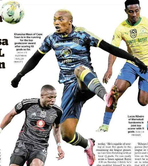 Sebola tips Mabasa for PSL Golden Boot - PressReader