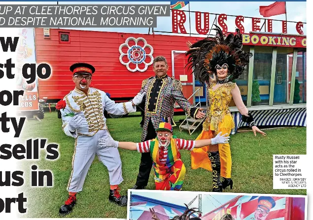 Show must go on for Rusty Russell’s circus in resort - PressReader