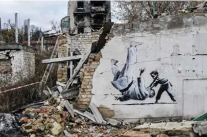 Auteur steunt Oekraïne met Banksy-boek - PressReader