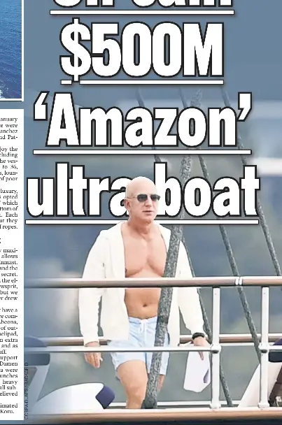 On sail! $500M 'Amazon' ultra-boat - PressReader