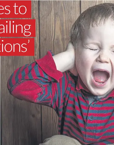 Quell tantrums ‘failing to regulate emotions’ - PressReader